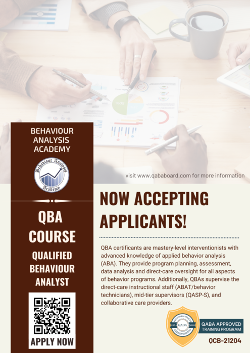 QBA Course :: Behaviour Analysis Academy