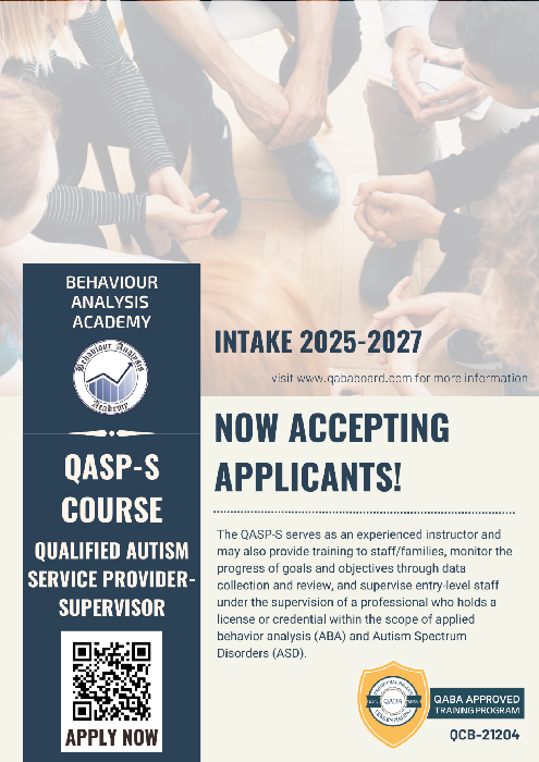 QASP-S Course :: Behaviour Analysis Academy